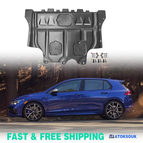 For VW Golf R 2022-2025 Under Engine Splash Guards Front Engine Mud ...