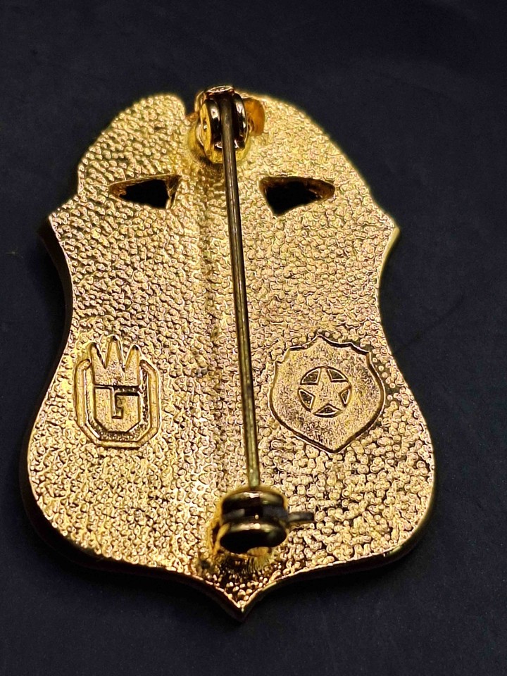 Bureau Of Investigation Justice Badge Polizei Police US Abzeichen Marke ...