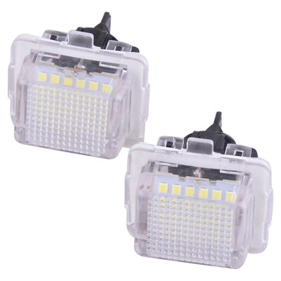 2x Error Free LED License Plate Light fit for Mercedes W204 W212 C216 ...