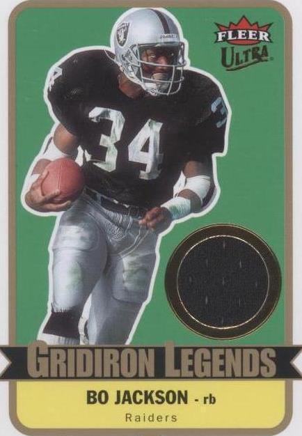 2007 Fleer Ultra - Gridiron Legends Bo Jackson #GL-BJ Memorabilia (MEM ...