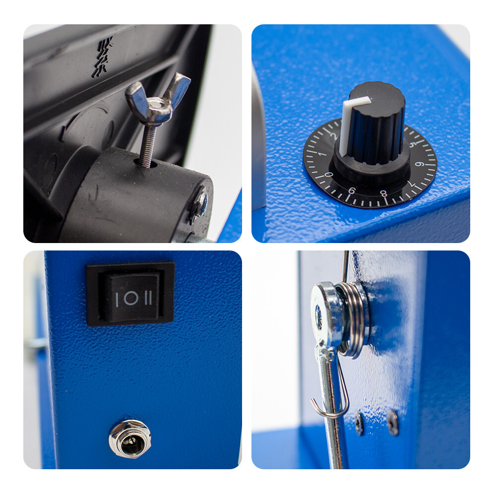 New Electric Label Rewinder No Core Automatic Rewinding Machine Speed ...