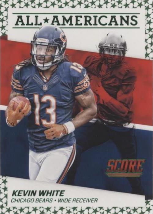 2016 Score - All-Americans Kevin White #5 Green for sale online | eBay