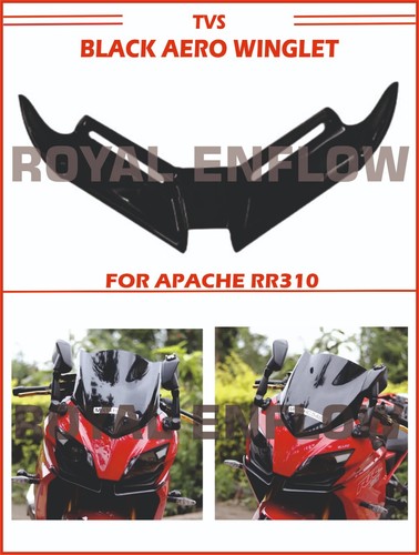 TVS Black Aero Winglet for Apache RR310 | eBay Australia