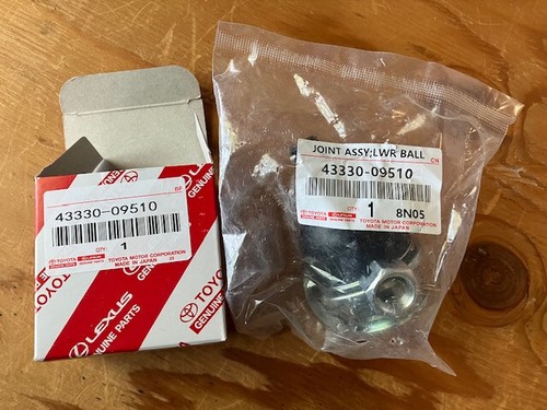 43330-09510 GENUINE OEM TOYOTA JOINT ASSY, LOWER BALL, FRONT RH or LH ...
