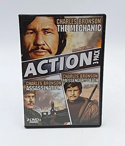 Charles Bronson--ACTION 3 PACK--DVD--Triple Feature--BRAND NEW & SEALED ...