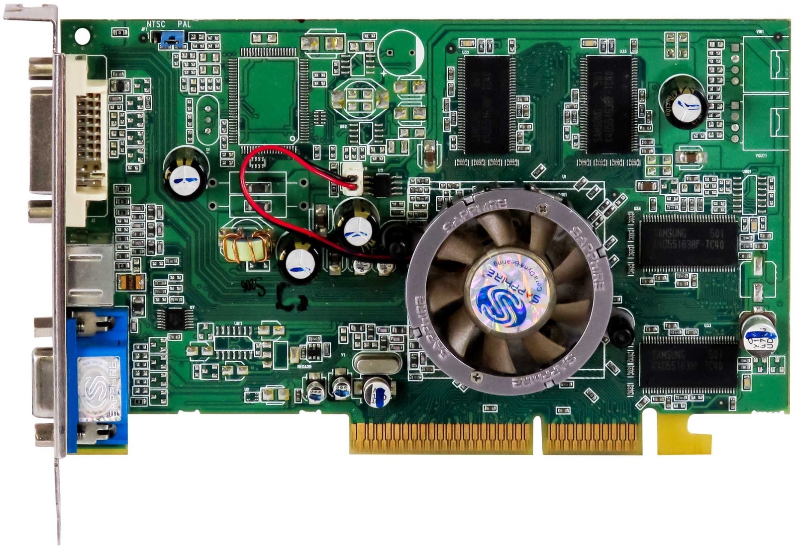 SAPPHIRE ATI RADEON 9600 PRO 256MB 11018-13 AGP | eBay