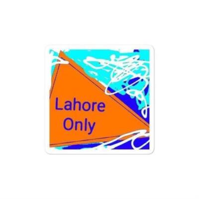 Lahore Only Sticker | eBay