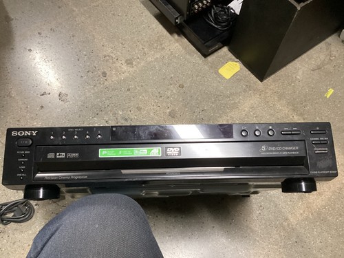 Sony DVP-NC665P Progressive-Scan 5-Disc DVD Changer CD Player 15W ...