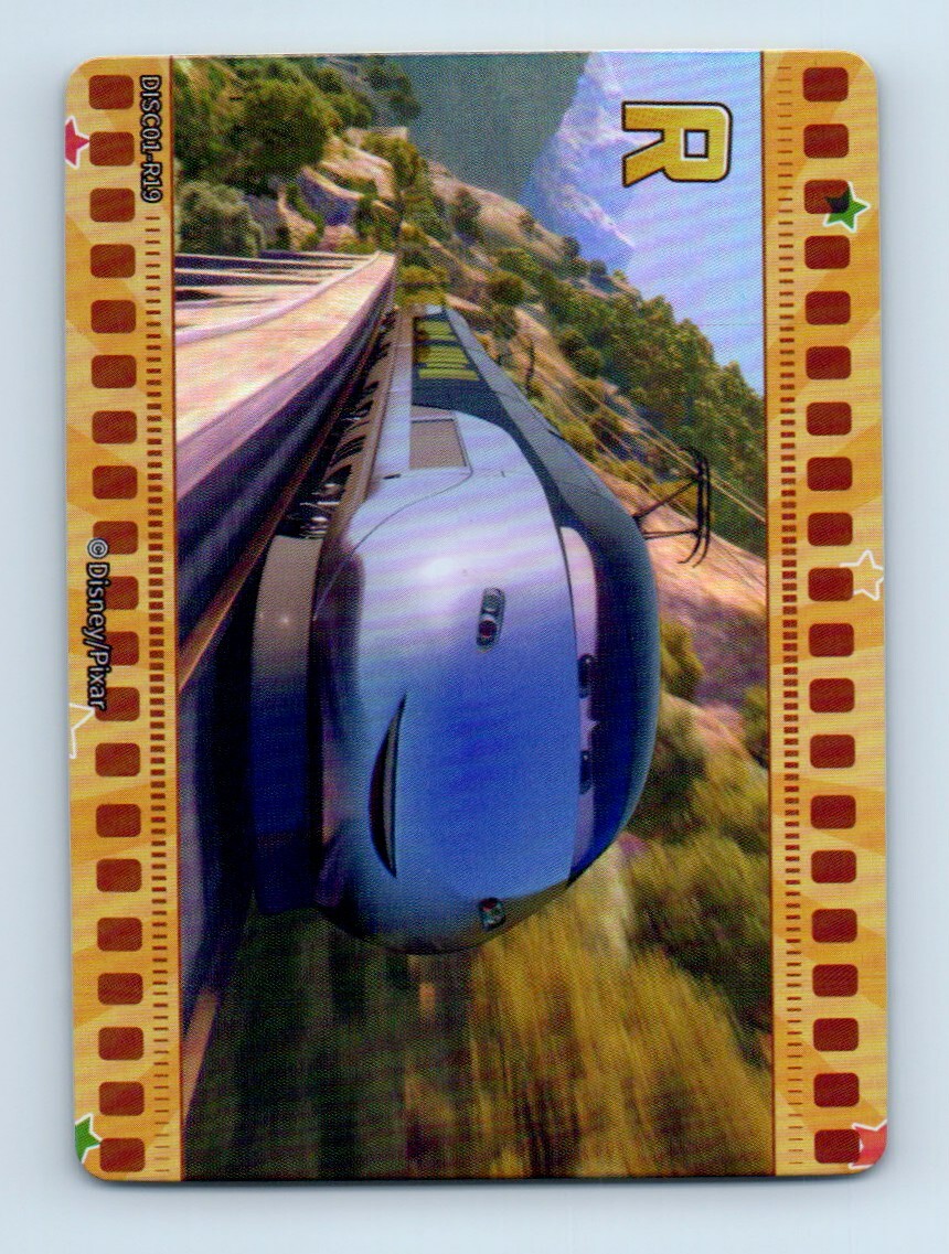 2023 Card Fun Disney 100 Series 1 DISC01 Stephenson Pixar Cars #R19 | eBay
