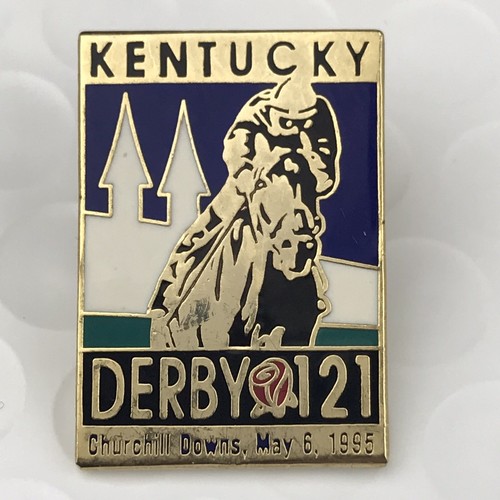 Kentucky Derby Pin 121st Running 1995 | eBay