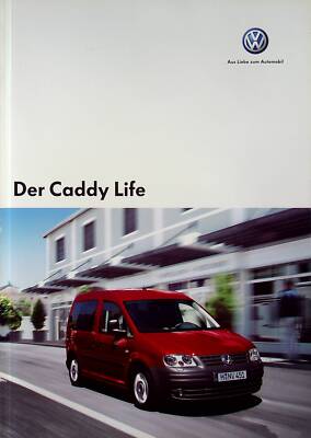 252913) VW Caddy Life Prospekt 12/2005 | eBay.de