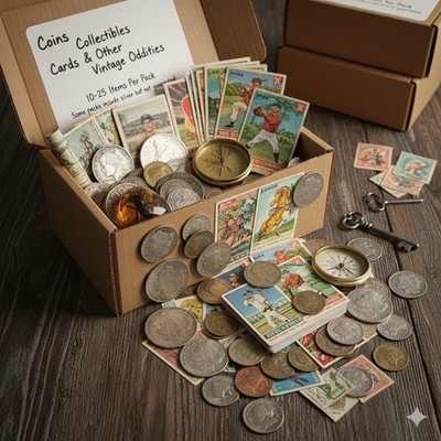 Coin Lot – World Coins – Cards - Vintage Oddities - Best Deal on eBay ...