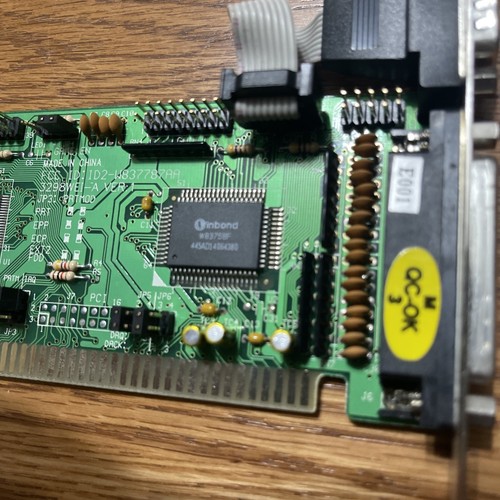 Vintage VLB IDE controller card, UNI1082, Winbond W83787F / W83758F ...