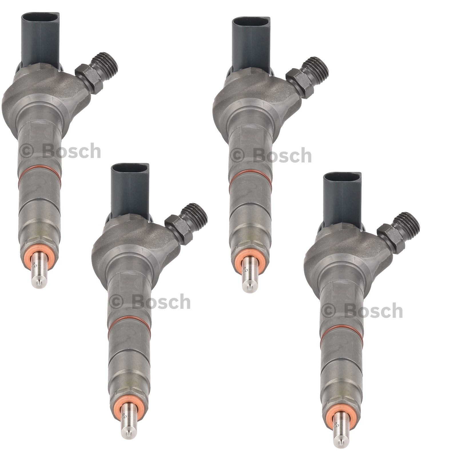 Set 4 Bosch Common Rail Fuel Injectors for Audi A3 VW Beetle Jetta ...