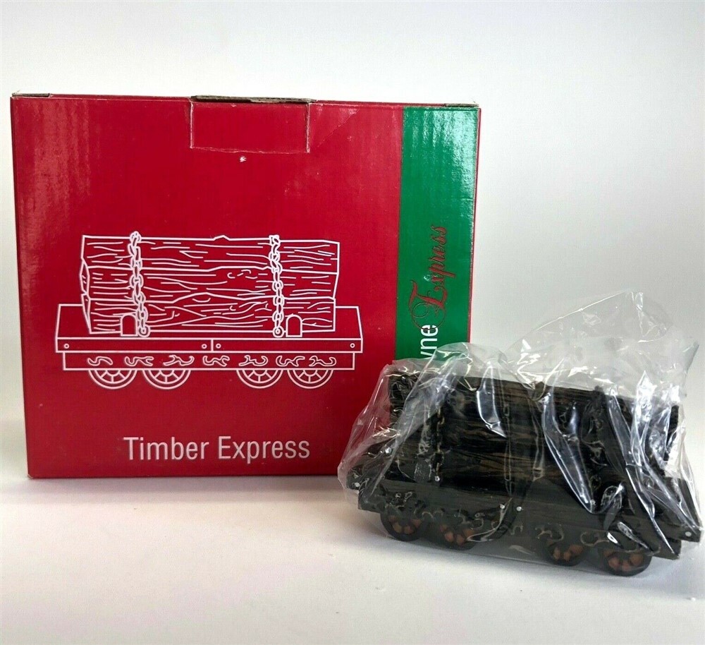 New JC Penny Home Towne Express 1998 Village Train Timber Express | eBay