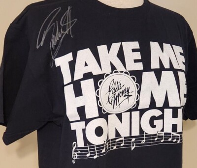 2014 Signed Eddie Money Tour Shirt Take Me Home Tonight Never Worn New ...