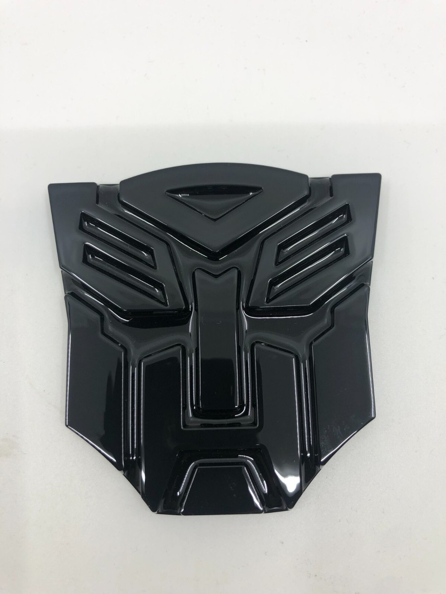 Transformers Autobot Logo Decal 3D Transformer Autobot Metal Sticker