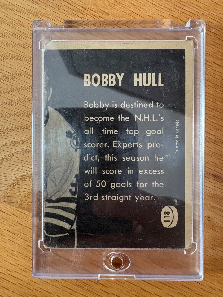 1967-68 Topps Bobby Orr Calder Memorial Trophy Winner #118 | eBay