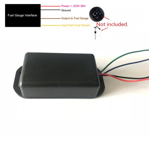 4 Wires Fuel Sender to Gauge Ohm Signal Converter Link Module ...