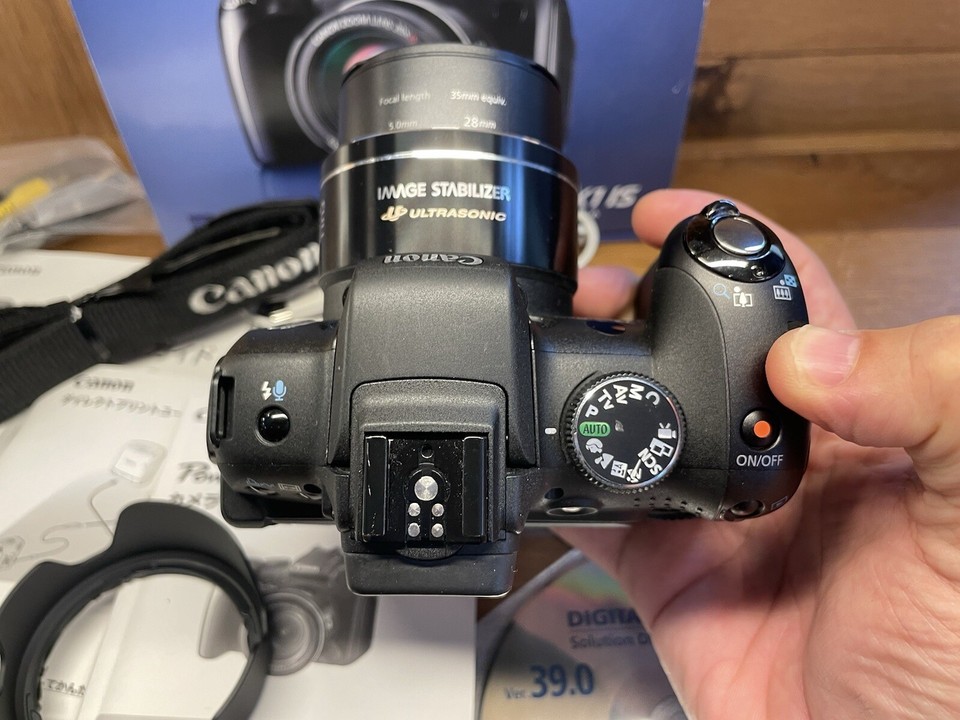 *Mint in Box* Canon PowerShot SX1 IS 10.0MP Digital Camera from Japan ...