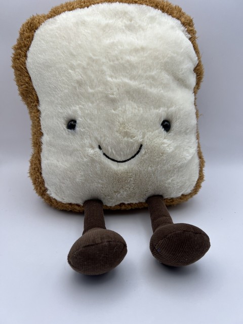 Toast Bread Slice 11" Plush Figure by Jellycat Amuseables for sale ...