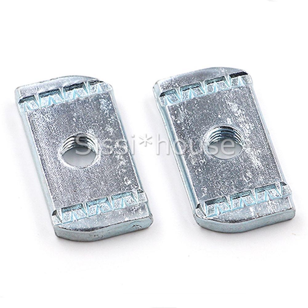 10/20PCS M8 6MM Slot Channel Nut Suits For Rhino Pioneer Platform Roof ...