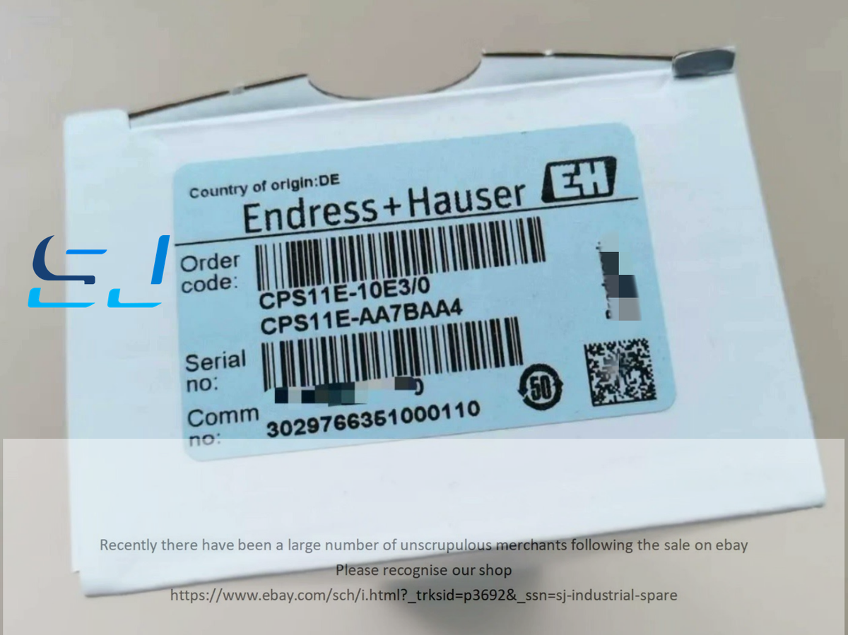 Eh Ph NEW E+H PH Electrode CPS11D 7BA2G Free Shipping | EBay