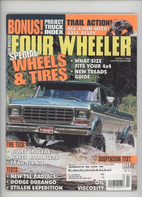 Four Wheeler April 1999 Trail Action Wheels Tires 4x4 Magazine | eBay