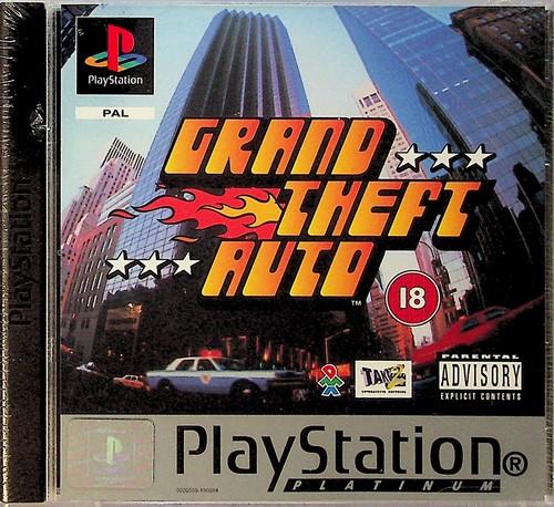 GRAND THEFT AUTO 1 - PS1 Playstation 1 Game PAL *SEALED* Read | eBay UK