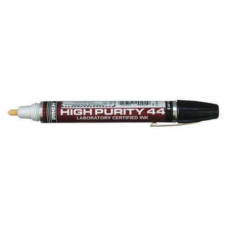 Dykem High Purity 44 Felt Tip Paint Markers Med Point Black #44404 12 ...