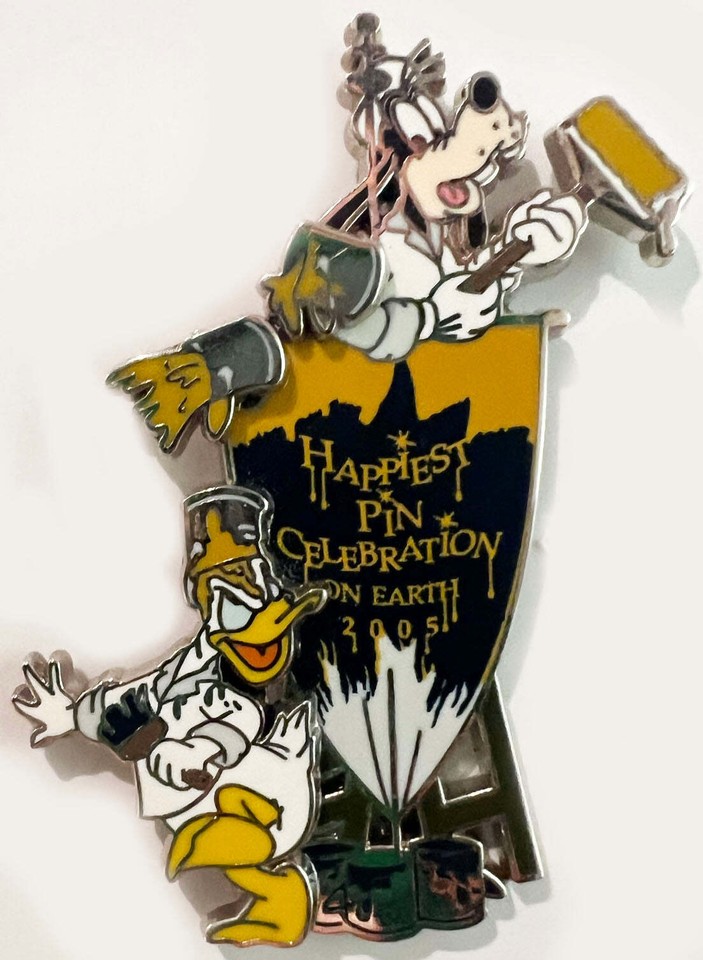 Goofy & Donald Duck Happiest Pin Celebration 2005 WDW Disney Pin C08 | eBay