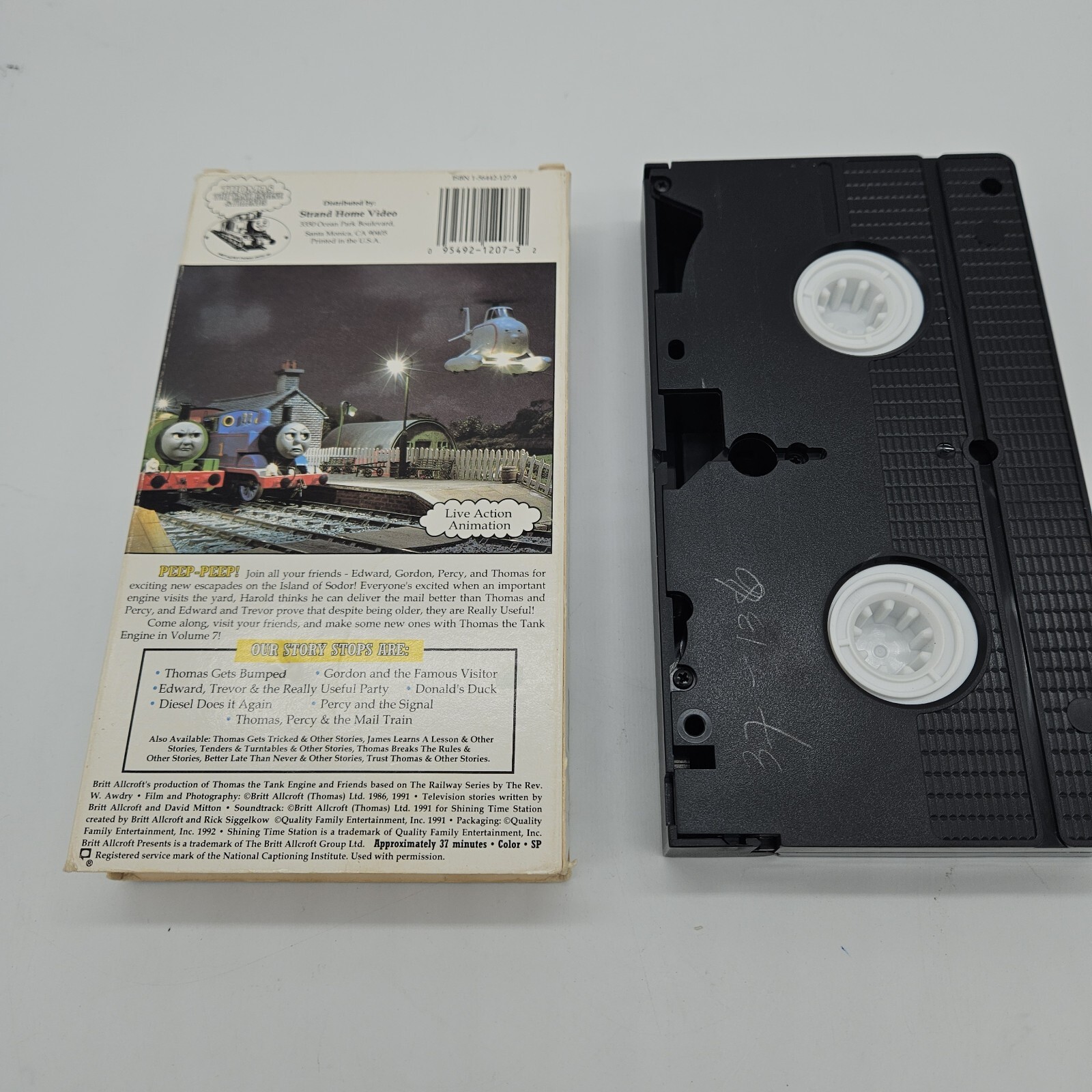 Thomas The Tank Engine & Friends Thomas Gets Bumped VHS 1992 George ...