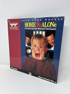 HOME ALONE Home Video Disc Movie Extended Cut VG+ Digital Laser Disc ...