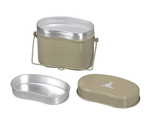 CAPTAIN STAG Mestin Forest Round Military Style Hango 4 Cup Cooker UH ...