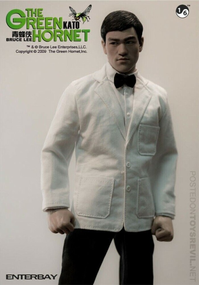 Enterbay 1/6 Scale THE GREEN HORNET KATO BRUCE LEE Figure w/Art Box | eBay
