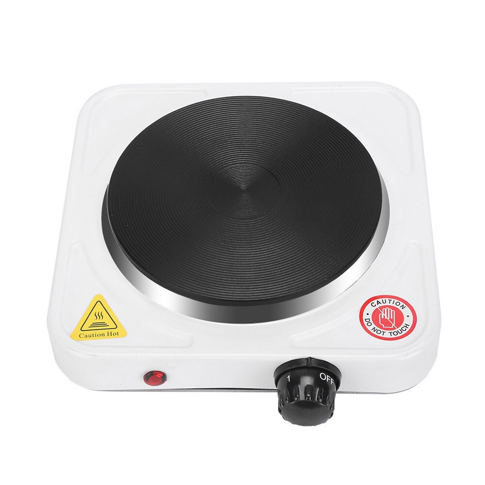 Portable Electric Hot Plate Cooktop Stove Single Burner 1000W Hotplate ...