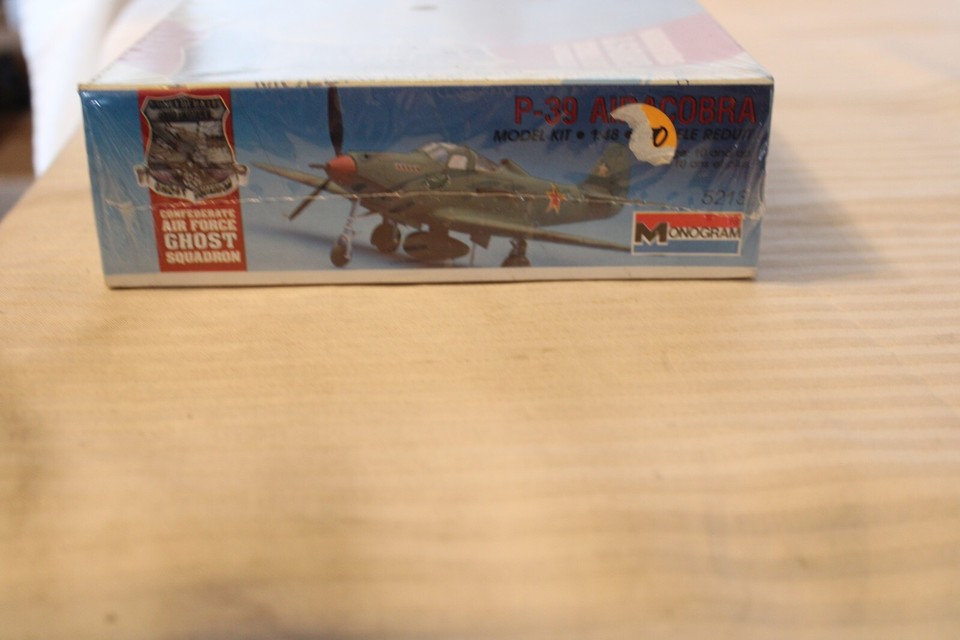 1/48 Scale Monogram, P-39 Airacobra Fighter, Kit #5213 BN Sealed Box | eBay