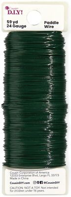 Cousin DIY Green Paddle Wire, 24 Gauge, 110ft | eBay