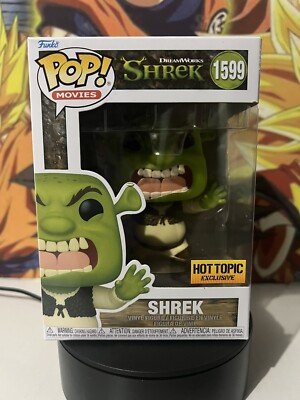 Funko Pop! Shrek #1599 Hot Topic Exclusive W/popProtector | eBay