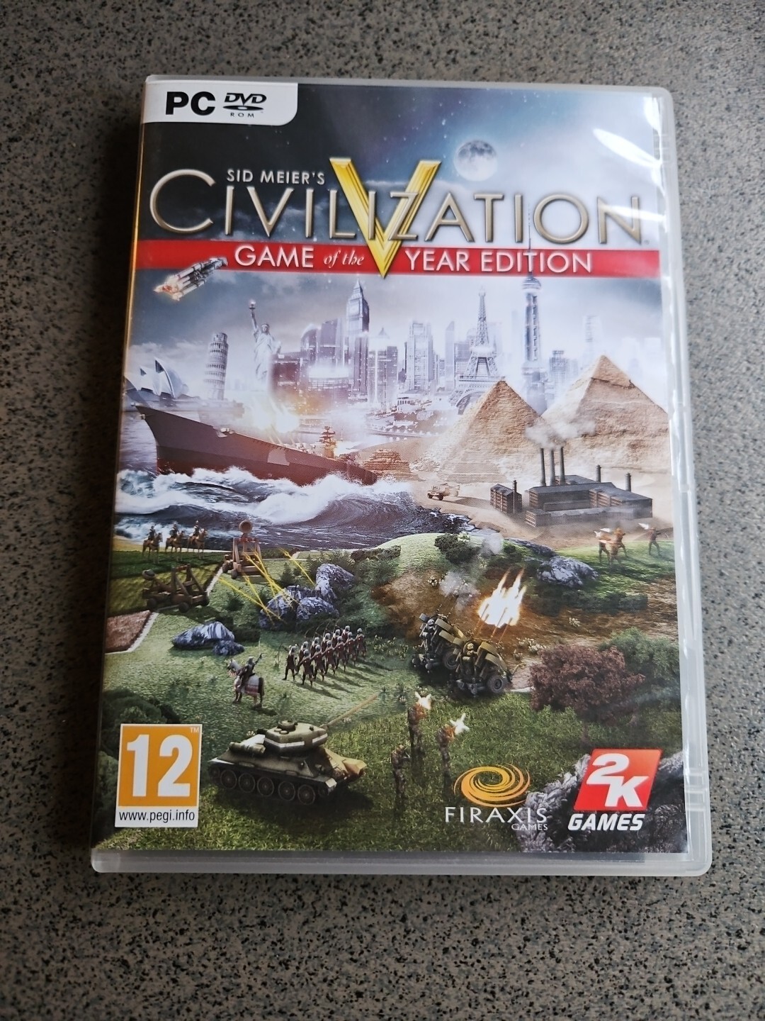Sid Meier's Civilization V - Game Of The Year (PC DVD Windows) Complete ...