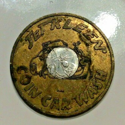 Jet Kleen Coin Car Wash Token Good for One Dollar in Trade Coin | eBay