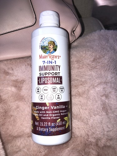 Mary Ruth's 7-in-1 Immunity Support Liposomal Ginger Vanilla 15.22 oz ...
