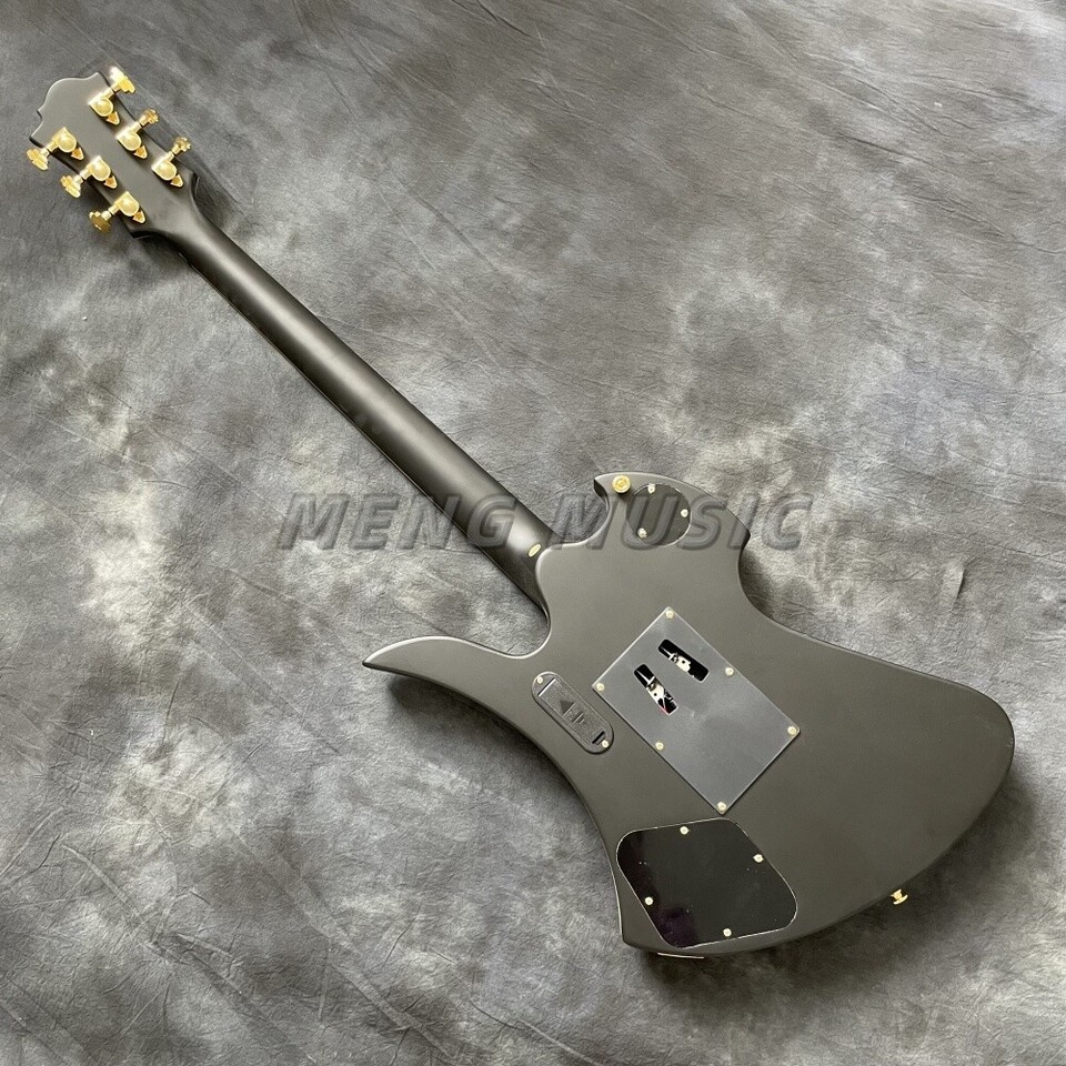 6-String Strange Shape Mockingbird Electric Guitar With Yellow Binding ...