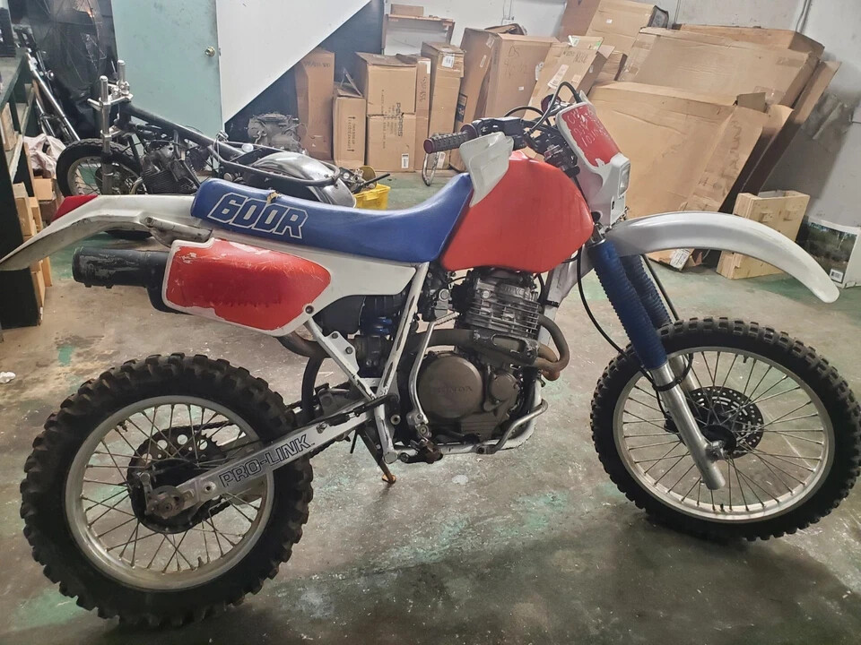 1987 HONDA XR600R XR 600 ENGINE COMPLETE RUNNING MOTOR RUNS GREAT 11100 ...
