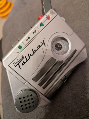 1993 Talkboy Deluxe Tape Player Tiger Electronics. Grey. Home Alone 2 ...