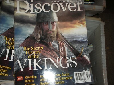 DISCOVER magazine march 2018 Secret history of the VIKINGS. BEETLE ...
