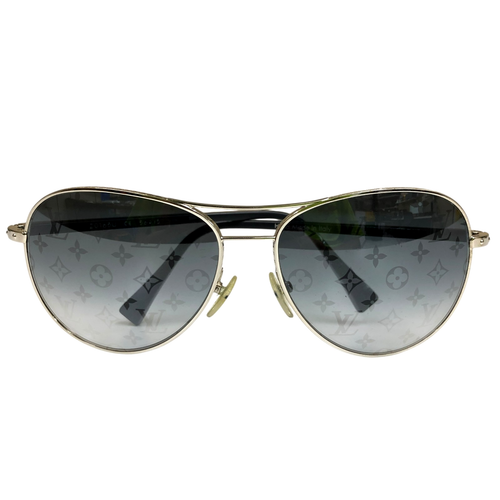 Auth Louis Vuitton Sunglasses Conspiration Monogram Lens Z0165U S0173 ...