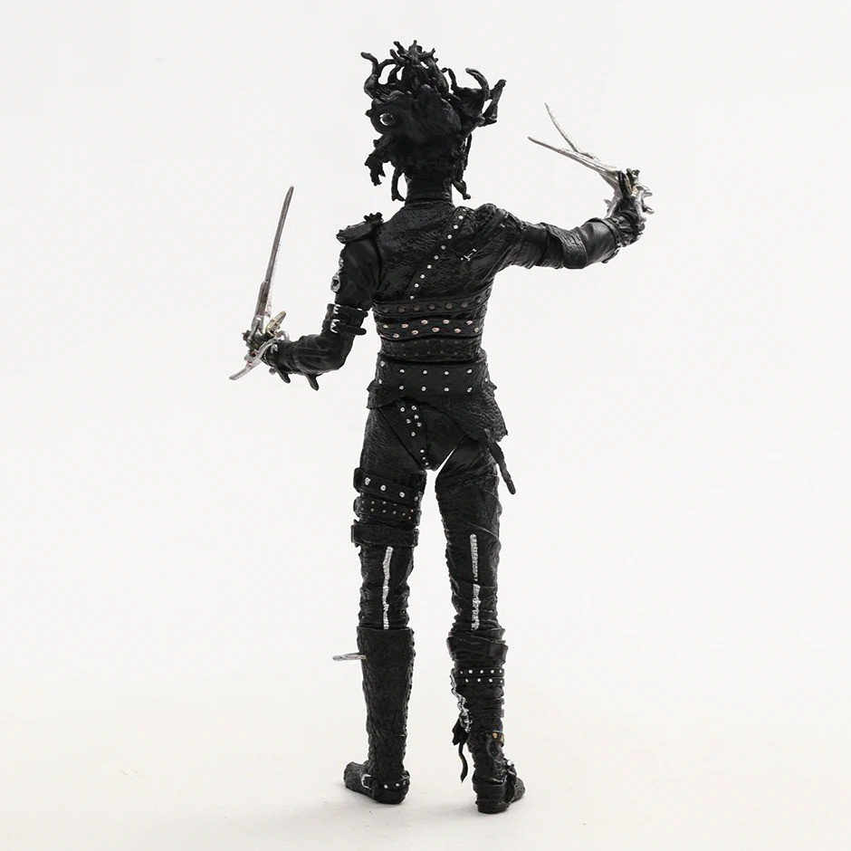 7'' Edward Scissorhands Action Figure Johnny Depp Horror Model Toy ...
