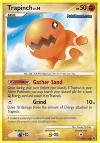 Trapinch - 84/111 - Common Lightly Played Rising Rivals 412897559439| eBay