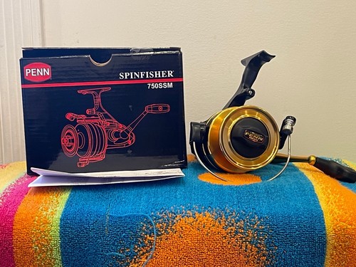 Penn 750 SSM Spinning Reel Spinfisher Metal Body-BRAND NEW | eBay